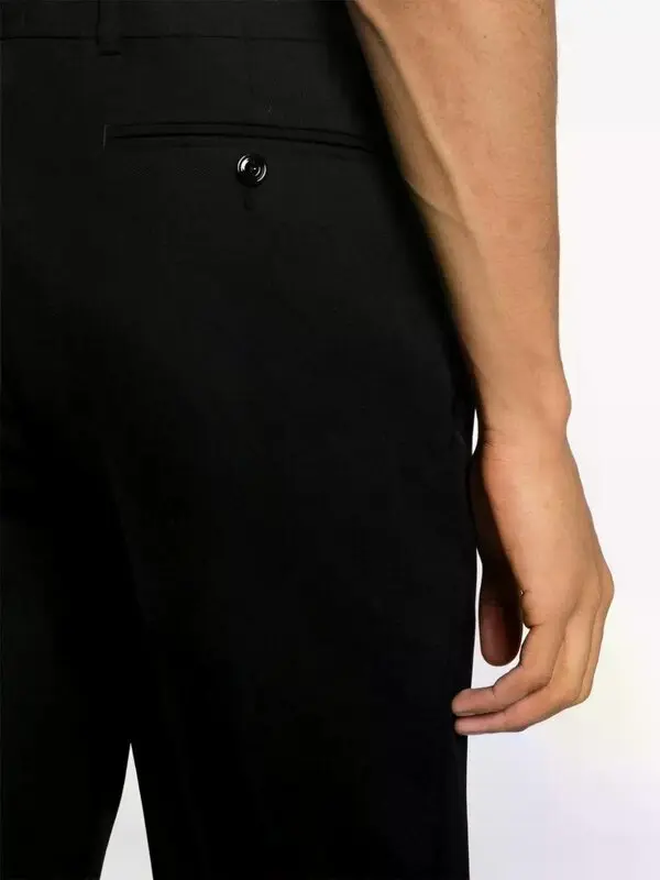 Alexander McQueen Mid-rise Tailored Wool Trousers