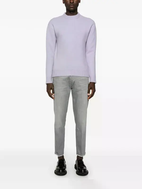 PT TORINO Stonewashed Tapered Jeans