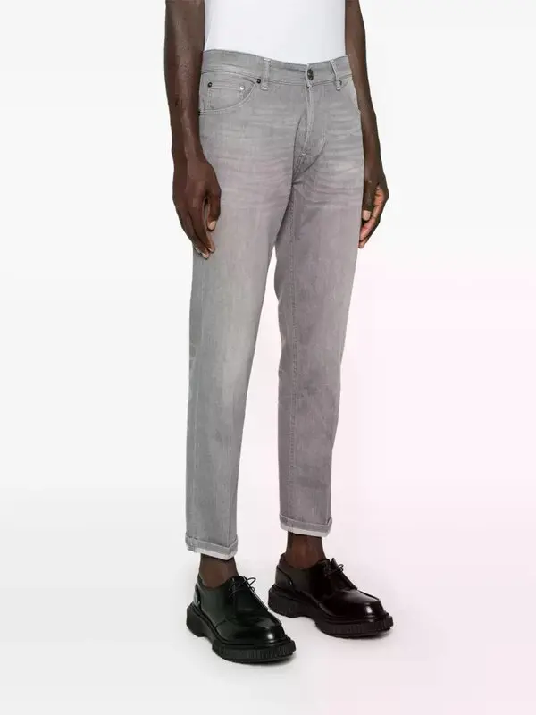PT TORINO Stonewashed Tapered Jeans