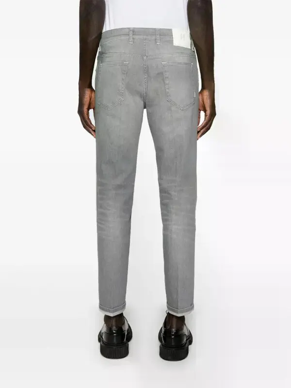PT TORINO Stonewashed Tapered Jeans