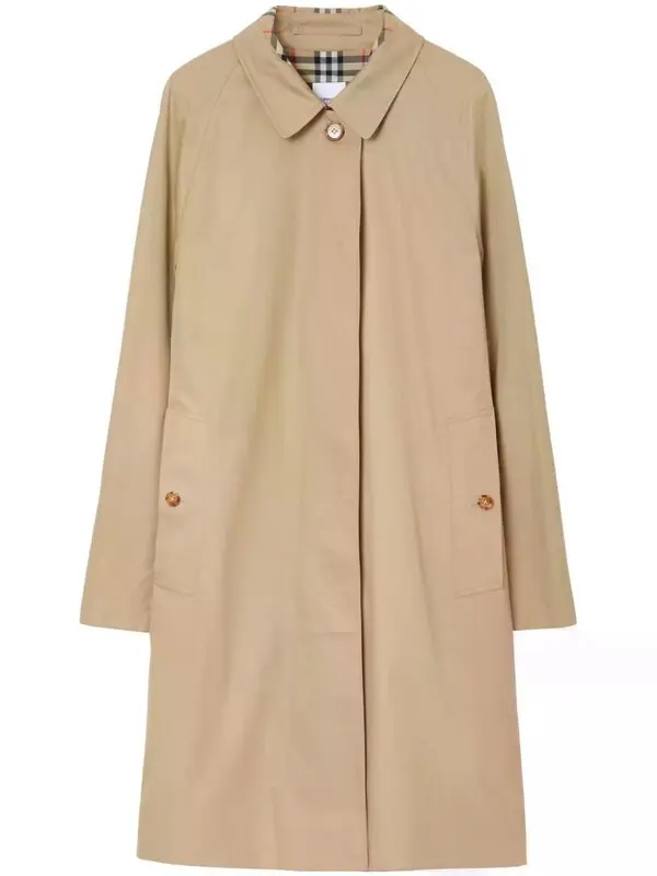 Burberry Mid-length Cotton Gabardine Trench Coat