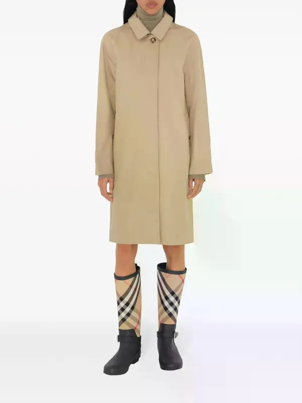 Burberry Mid-length Cotton Gabardine Trench Coat