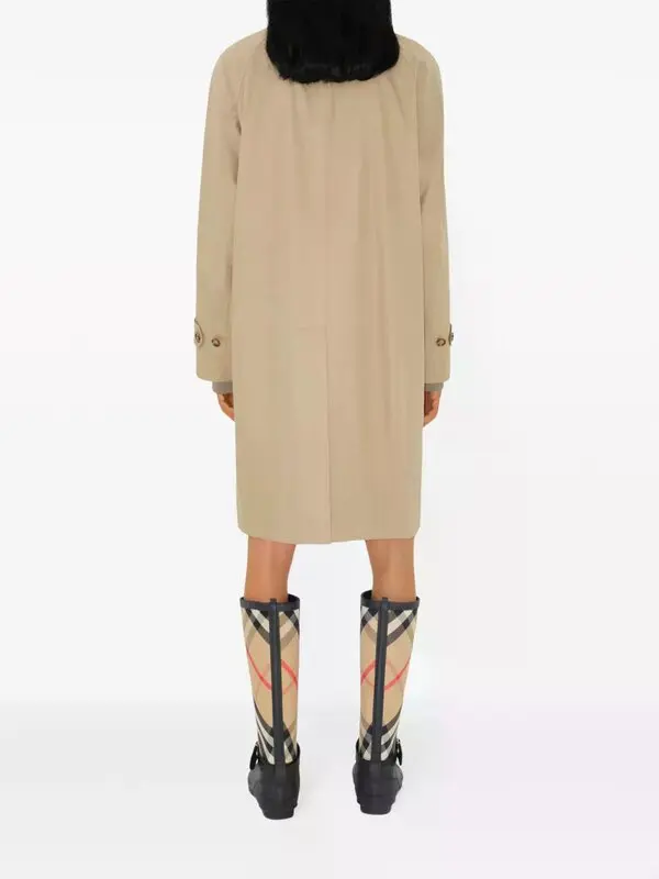 Burberry Mid-length Cotton Gabardine Trench Coat
