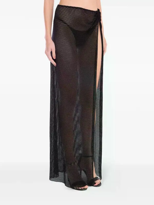 AMIR SLAMA Openwork Beach Skirt