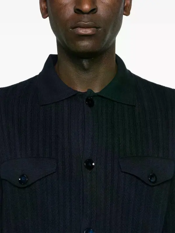 Brioni Spread-collar Buttoned Cardigan