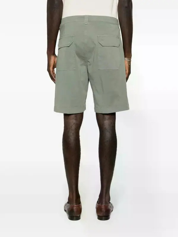 Canali Mid-rise Chino Shorts