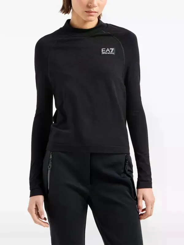 EA7 Logo-patch Top