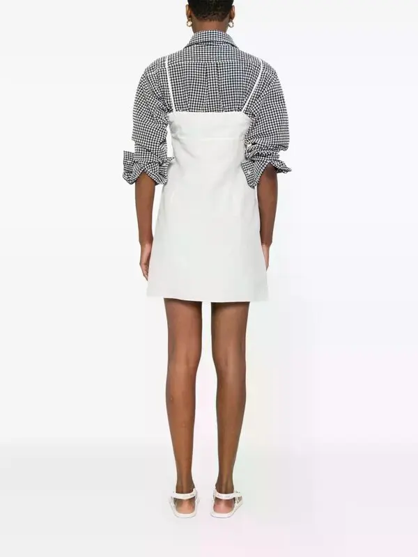Miu Miu Linen-blend Dress