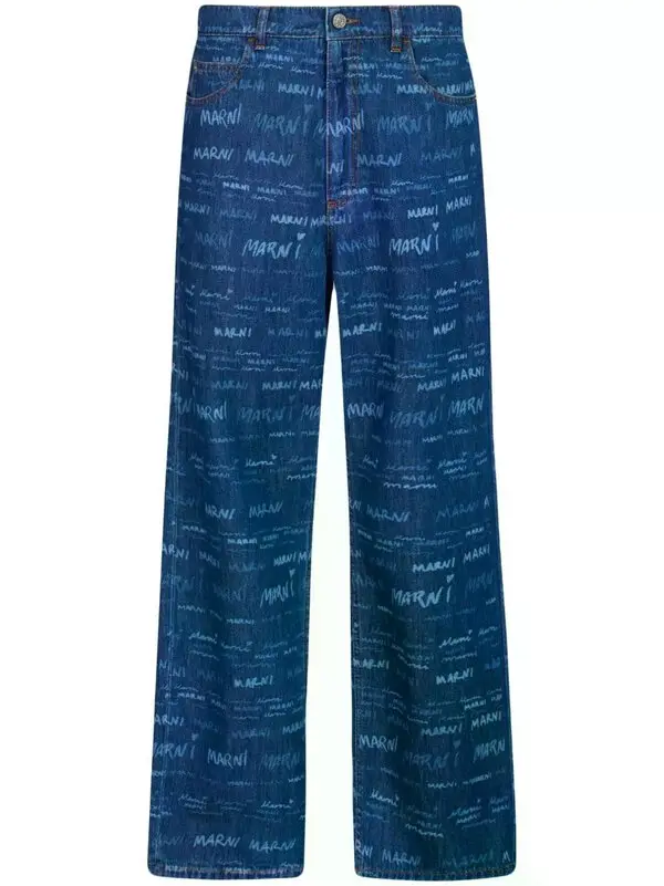 Marni Mega Straight-leg Trousers