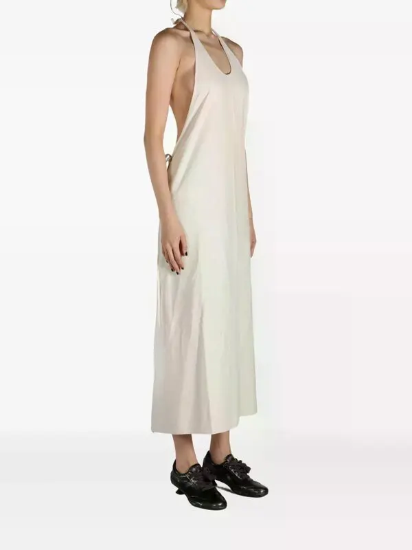 BASERANGE Silk Halterneck Dress