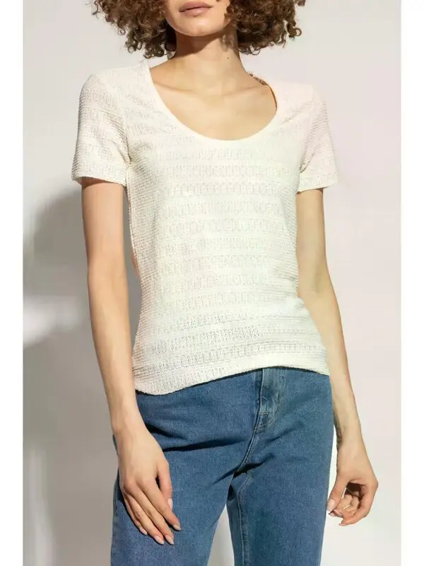 Rag & Bone Julia T-shirt - Neutrals
