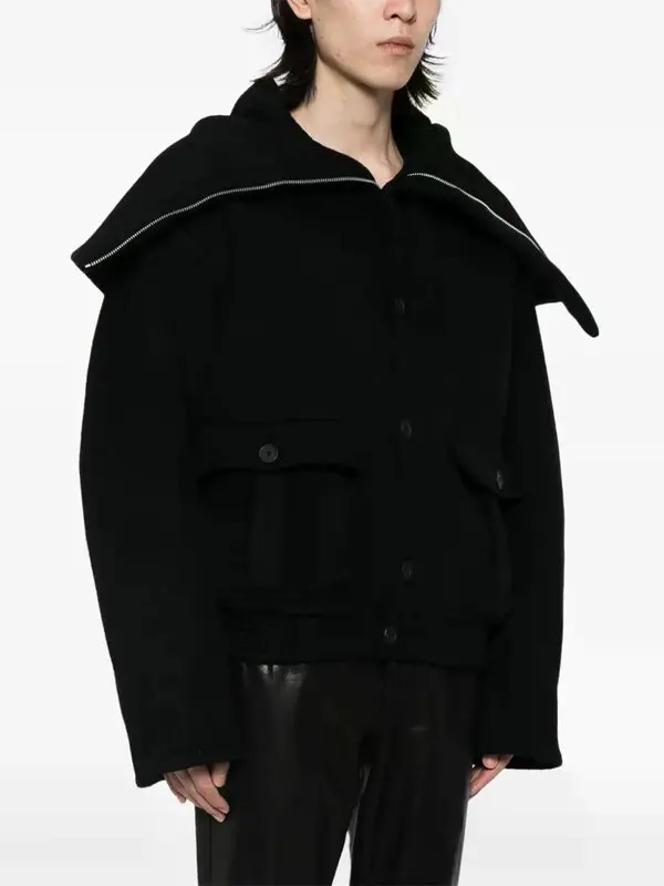 JORDANLUCA Long-collar Buttoned Jacket