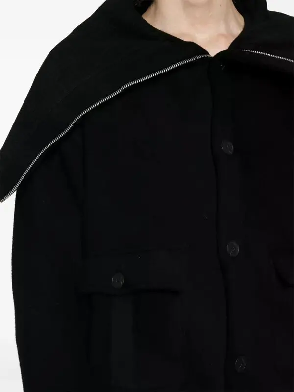 JORDANLUCA Long-collar Buttoned Jacket