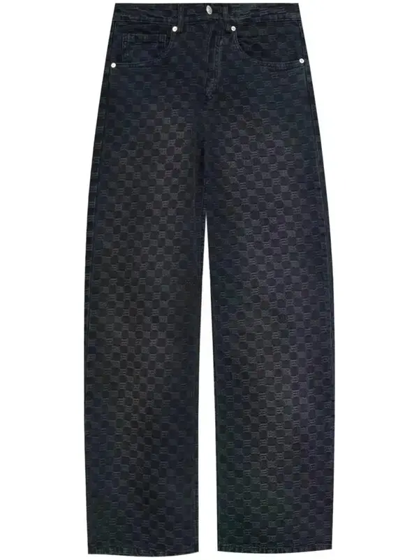 MISBHV Jacquard Monogram Jeans