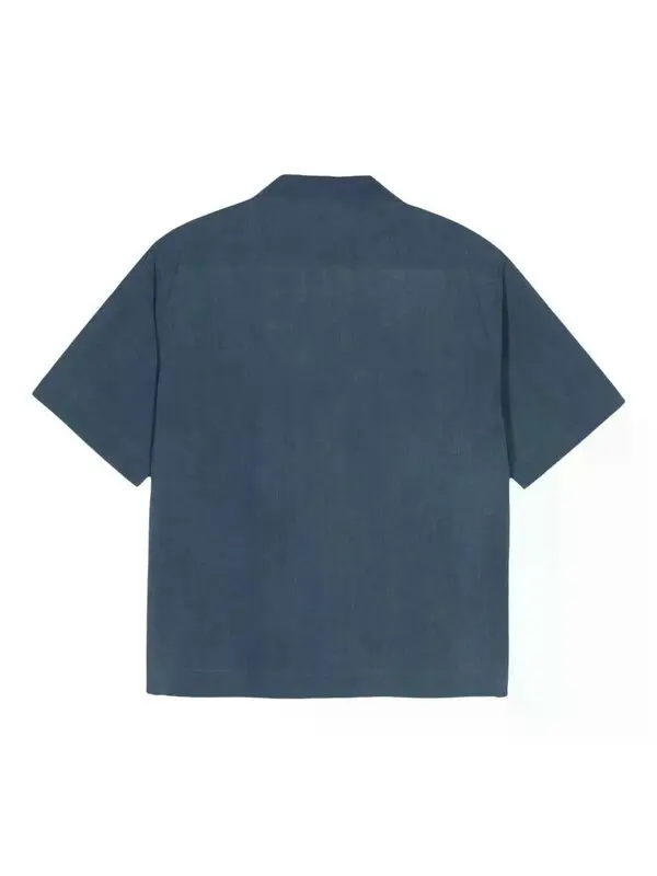 Givenchy 4g-embroidered Chambray Shirt