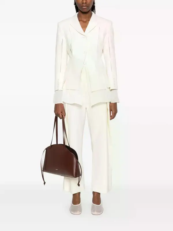 Rokh Cut-out Layered Blazer