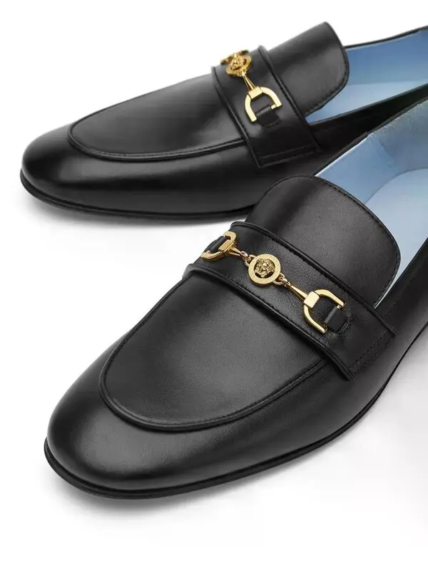 Versace Medusa '95 Leather Slippers