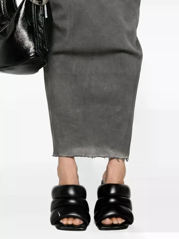 Rick Owens Dirt Pillar Maxi Pencil Skirt