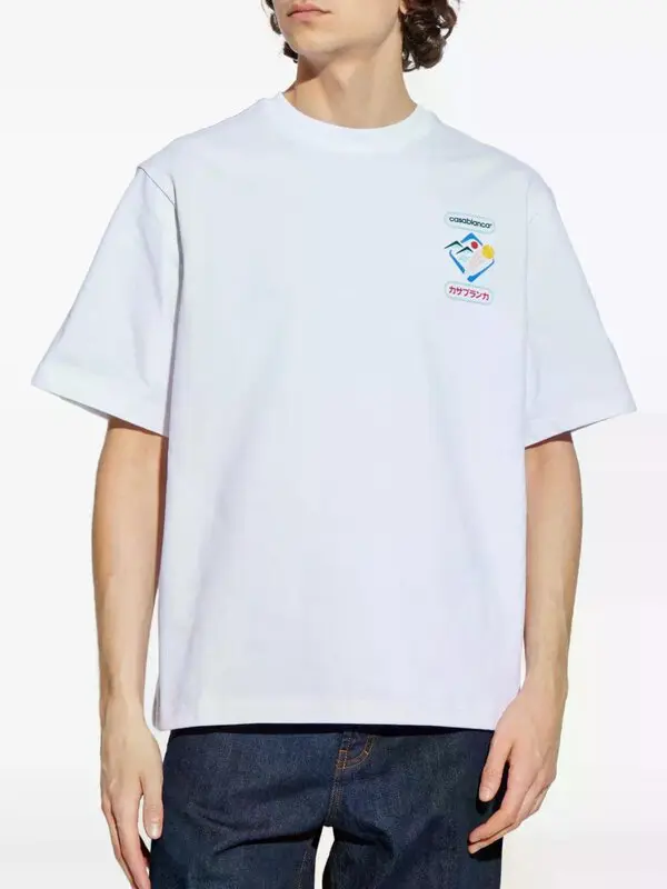 Casablanca Montagne Sportif T-shirt - White