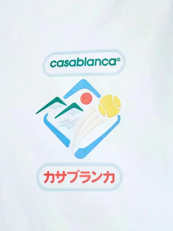 Casablanca Montagne Sportif T-shirt - White