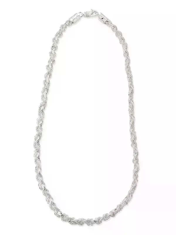 Emanuele Bicocchi Rope-chain Necklace - Silver