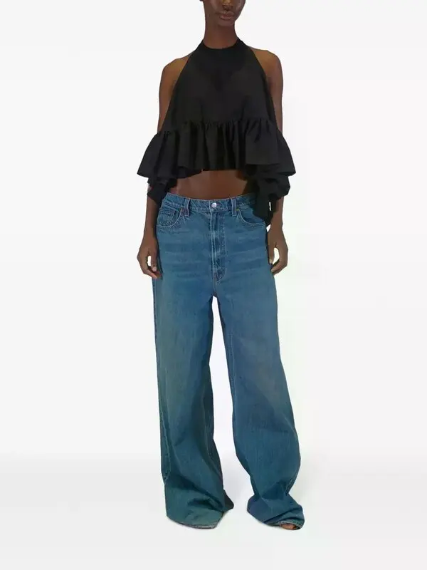 Azeeza Winston Cotton Blouse - Black