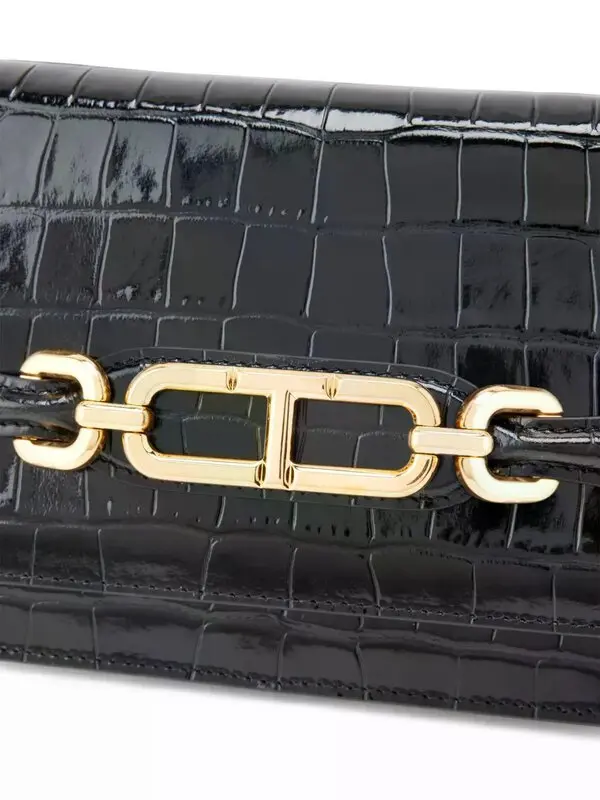 TOM FORD Whitney Crocodile-effect Shoulder Bag