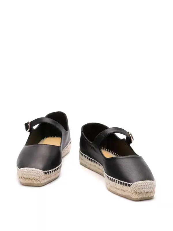 CastaÑer Leather Ballerina Shoes