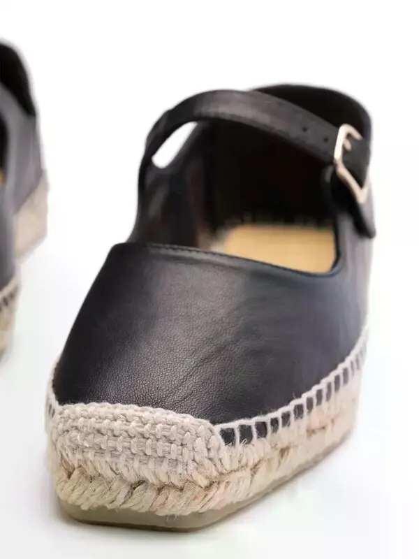 CastaÑer Leather Ballerina Shoes
