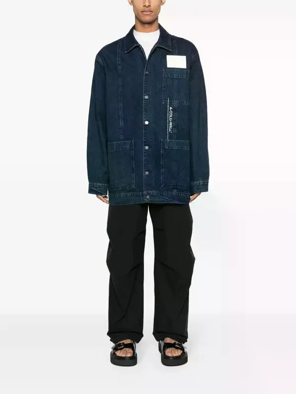 A-COLD-WALL* Logo-print Denim Jacket