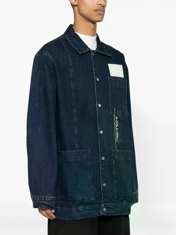 A-COLD-WALL* Logo-print Denim Jacket