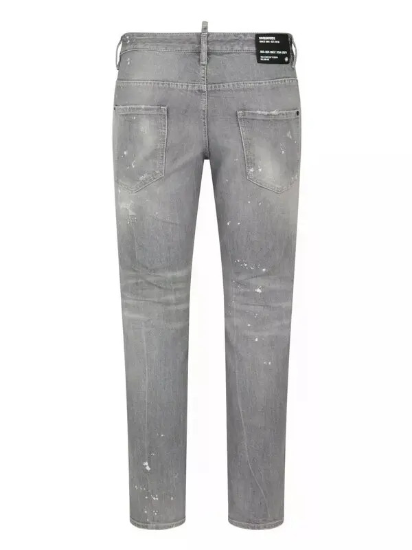 Dsquared2 Distressed Paint-splatter Jeans