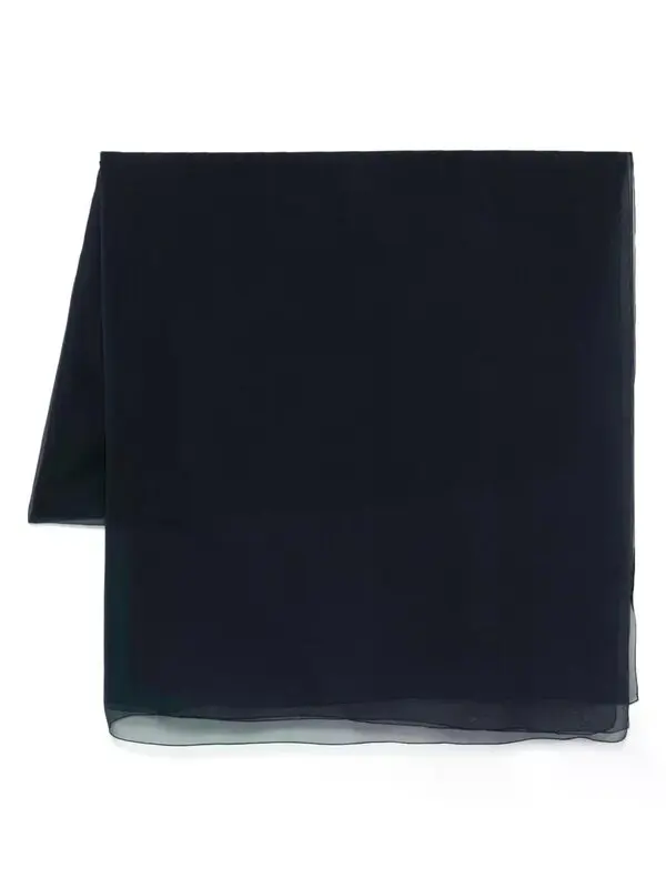 Alberta Ferretti Silk Scarf - Blue