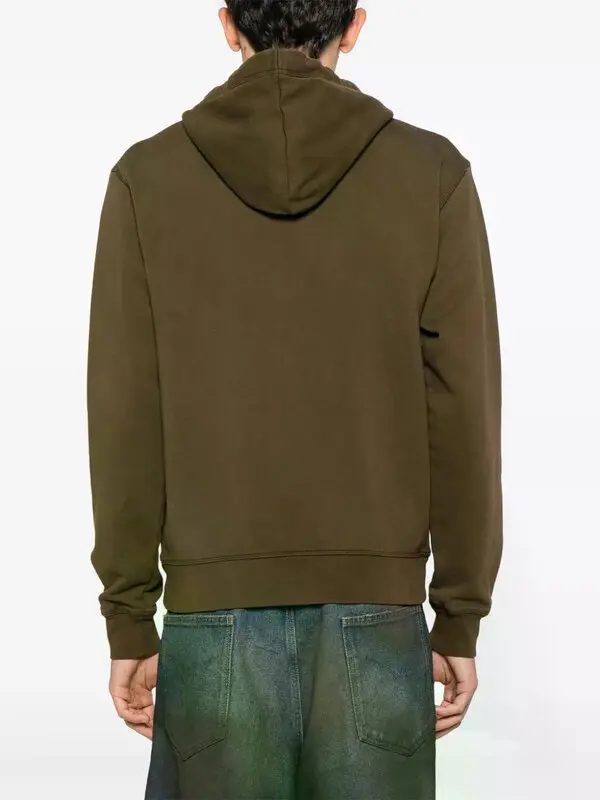Dsquared2 Logo-appliqué Hoodie - Green