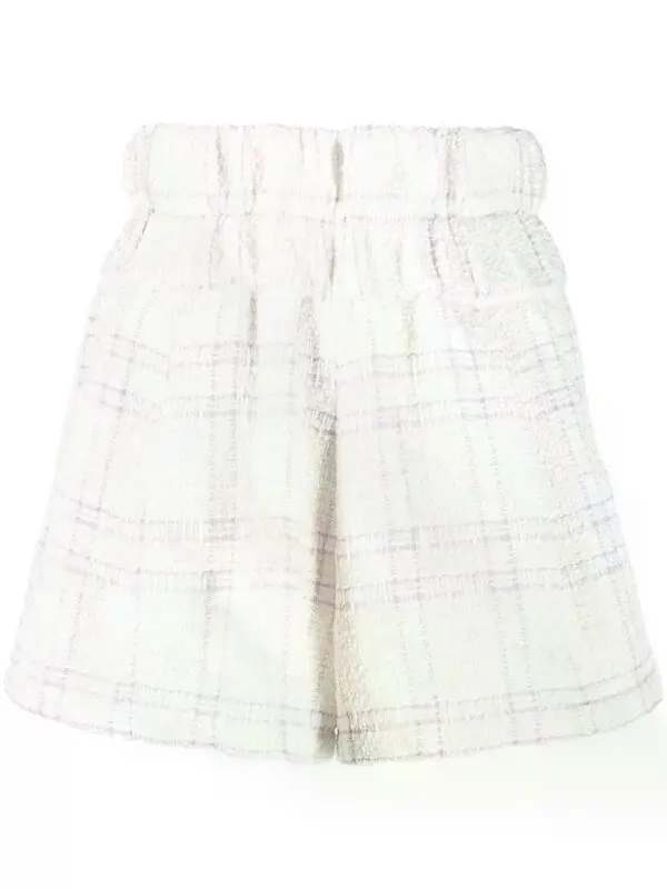 IRO PARIS High-waist Tweed Shorts