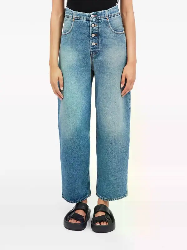 MAISON MARGIELA Light Wash Denim Trousers