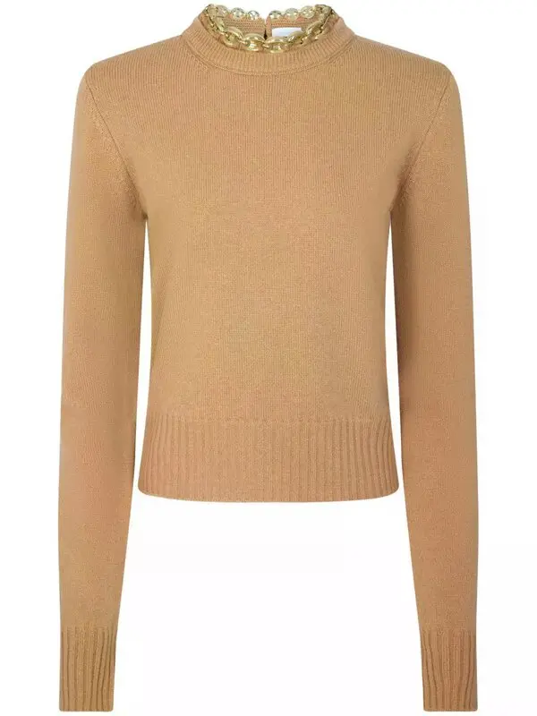 Rabanne Embellished Knitted Jumper