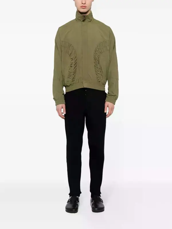 GREG LAUREN Grosgrain-trim Track Pants