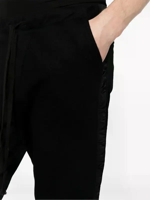 GREG LAUREN Grosgrain-trim Track Pants