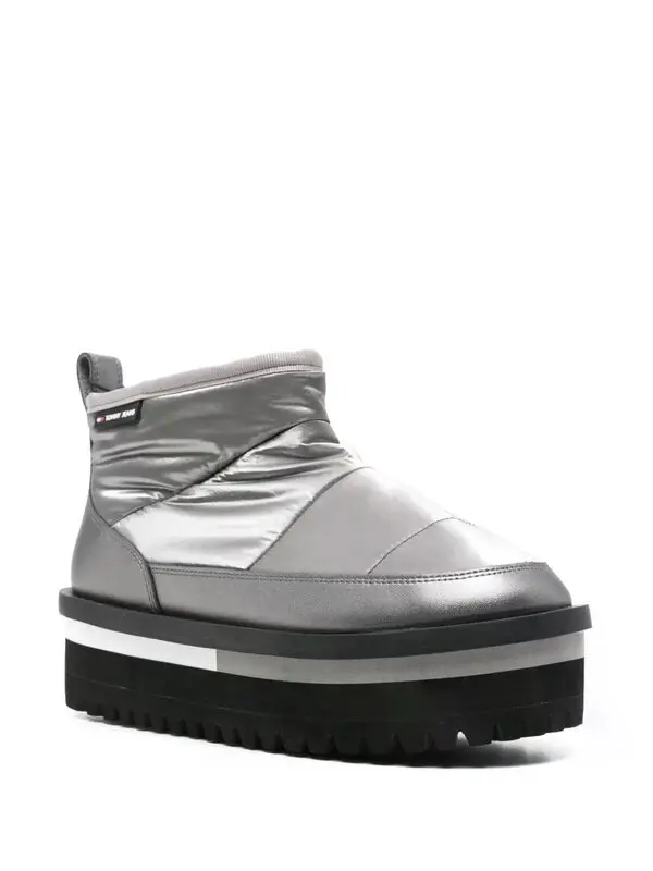 Tommy Hilfiger Padded Flatform Rain Boots