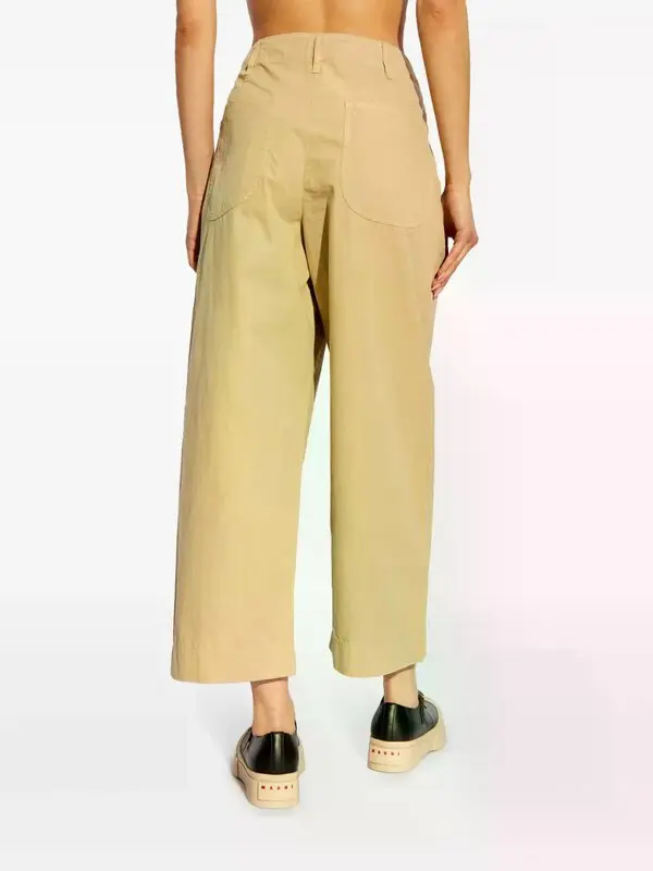 Rag & Bone Cotton-twill Cropped Trousers
