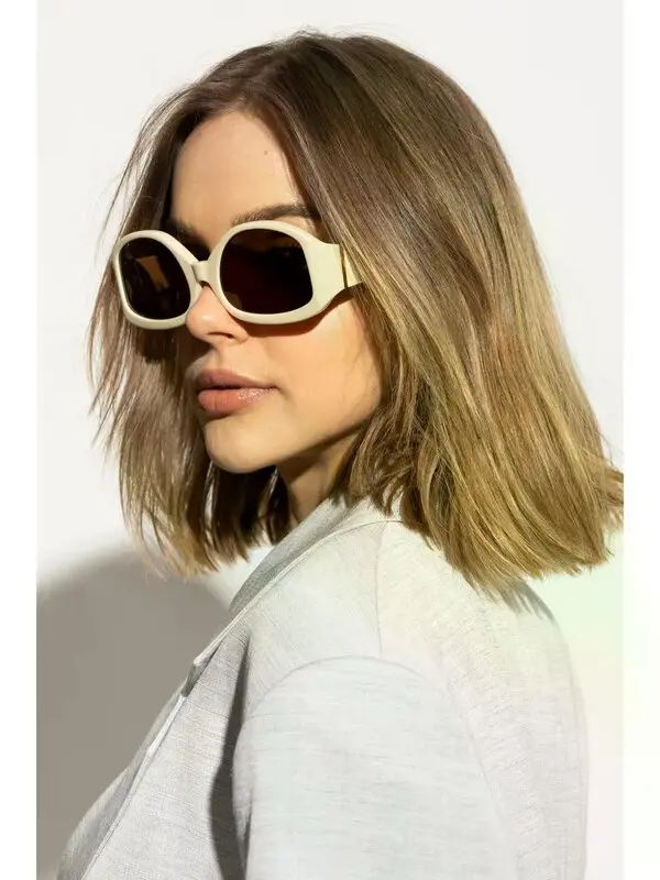 Jacquemus Colapso Sunglasses - Neutrals