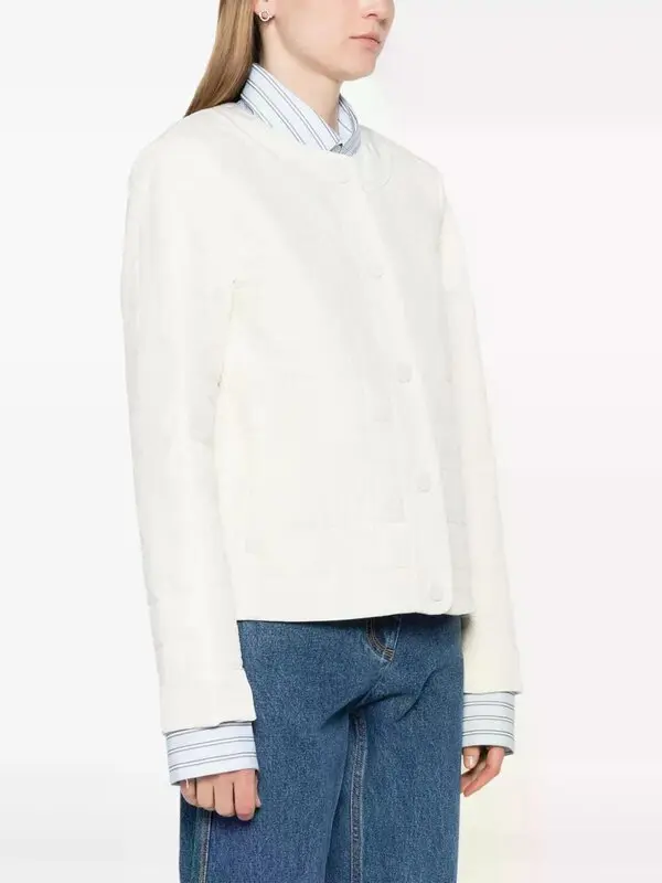 BOSS Check-pattern Padded Jacket
