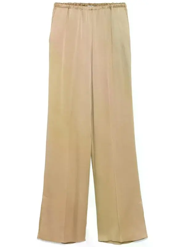 FORTE_FORTE Satin Trousers - Neutrals