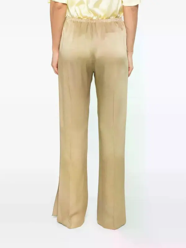 FORTE_FORTE Satin Trousers - Neutrals