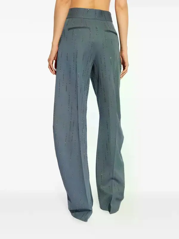 Attico Gary Crystal-embellished Trousers