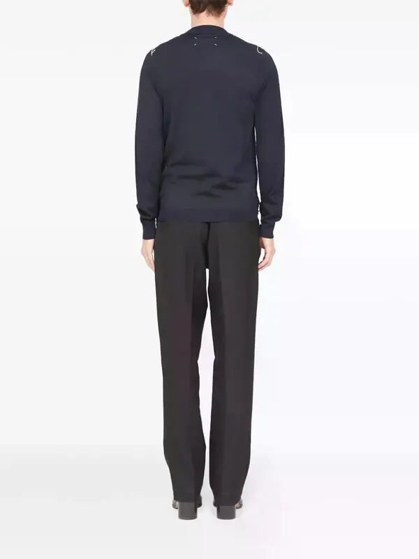 MAISON MARGIELA Ribbed-edge Wool Sweater