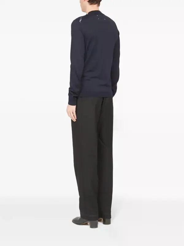MAISON MARGIELA Ribbed-edge Wool Sweater
