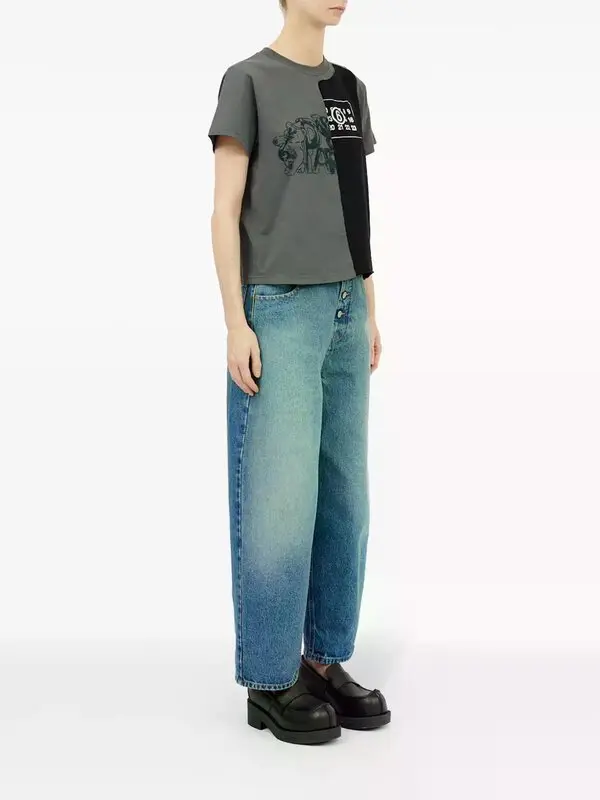 MAISON MARGIELA Panelled Cotton T-shirt