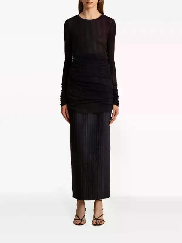 Khaite The Lenora Ribbed T-shirt
